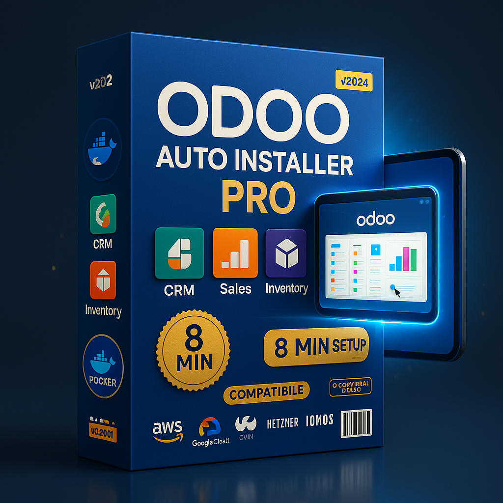 Odoo Docker Setup Pro | Odoo Erp Cloud